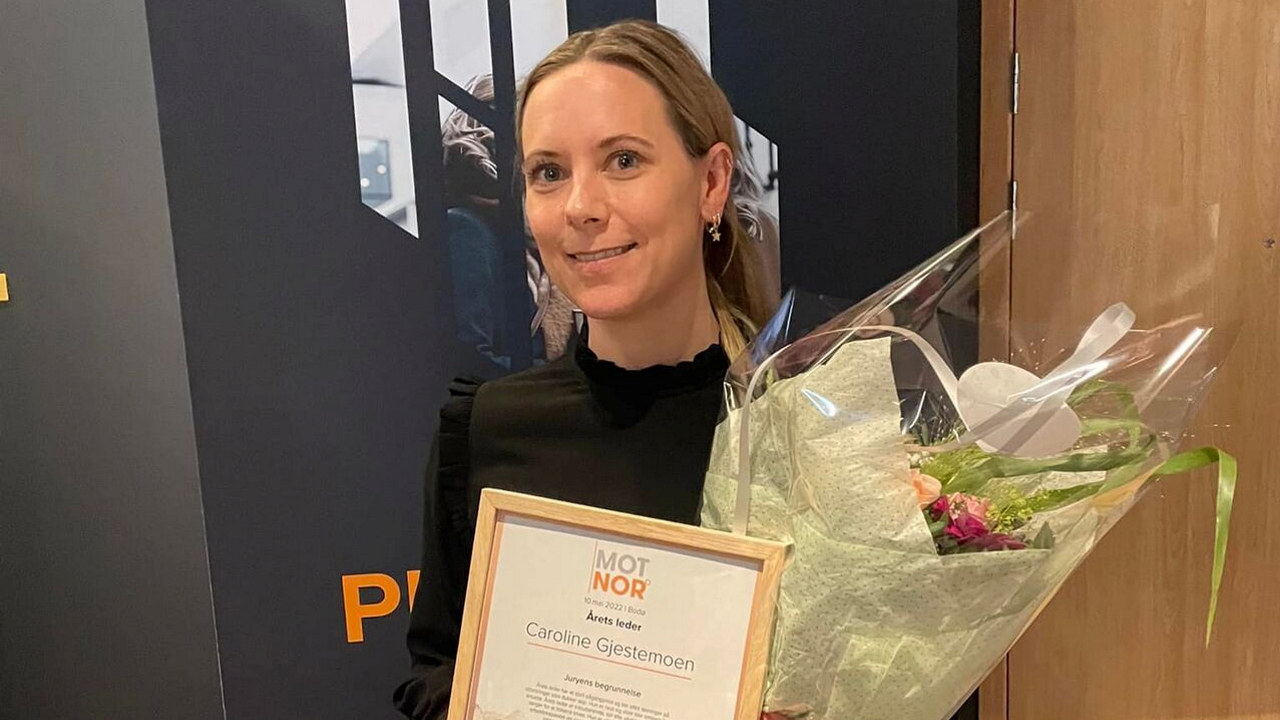 Caroline fra ISS kåret til årets leder