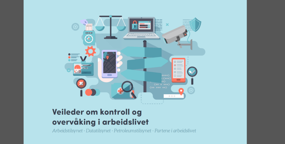 Ny veileder om kontroll og overvåking i arbeidslivet